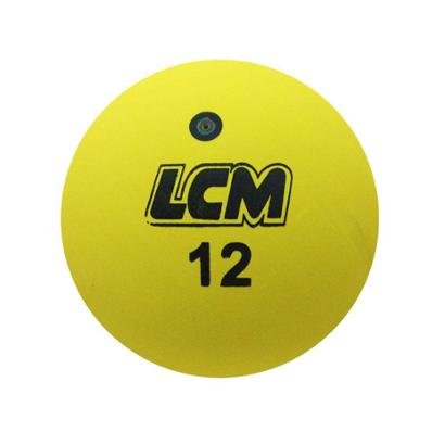 Bola Borracha LCM Nº 12 - Amarelo | Netshoes