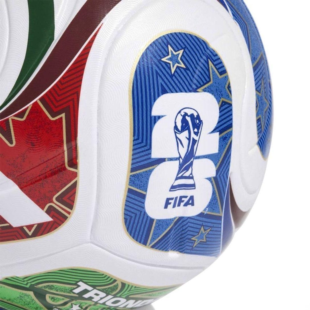 Bola Campo Adidas Copa do Mundo 2026 Trionda - Branco | Netshoes