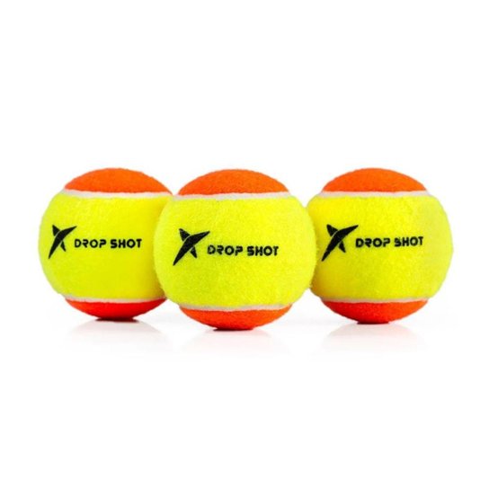 Bola de Beach Tennis Drop Shot - Bola Oficial Ter - Amarelo | Netshoes