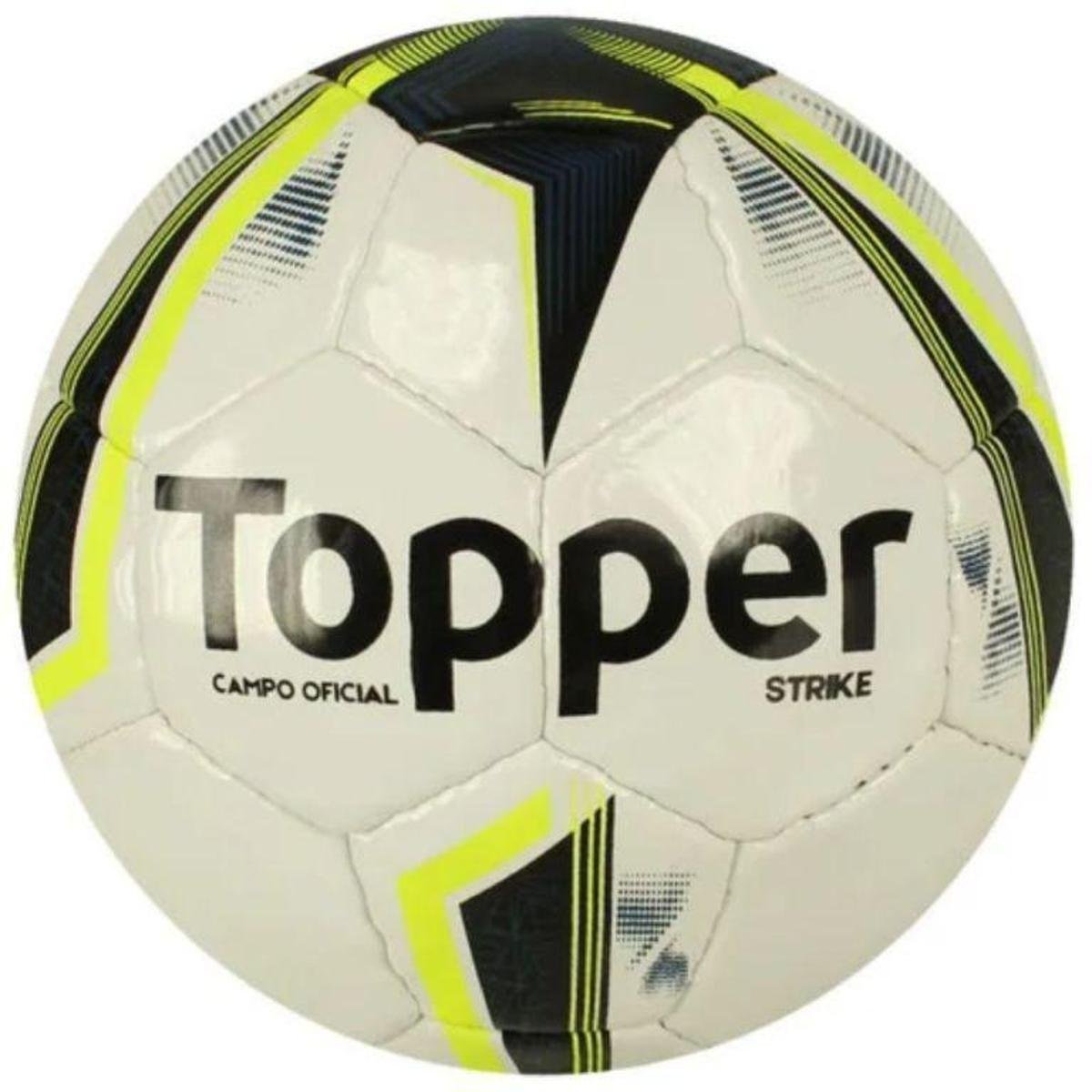 Bola de Futebol Campo Topper Strike - Branco | Netshoes