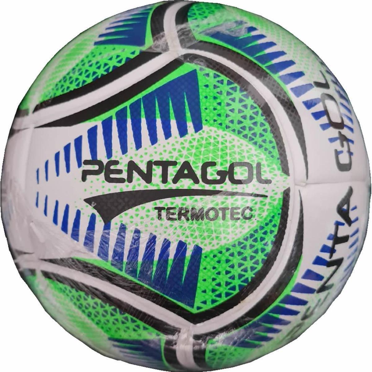 Bola Futsal Quadra Salão Termotec Adulto - Pentagol - Verde | Netshoes