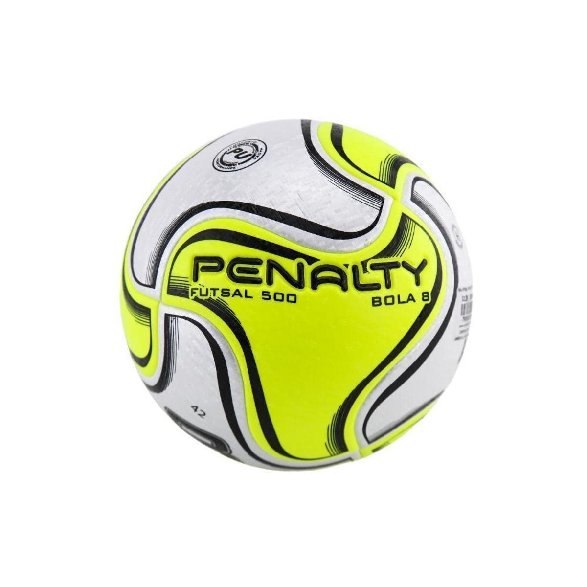 Bola Penalty Futsal 8x Amarelo Neon - Original - Amarelo | Netshoes