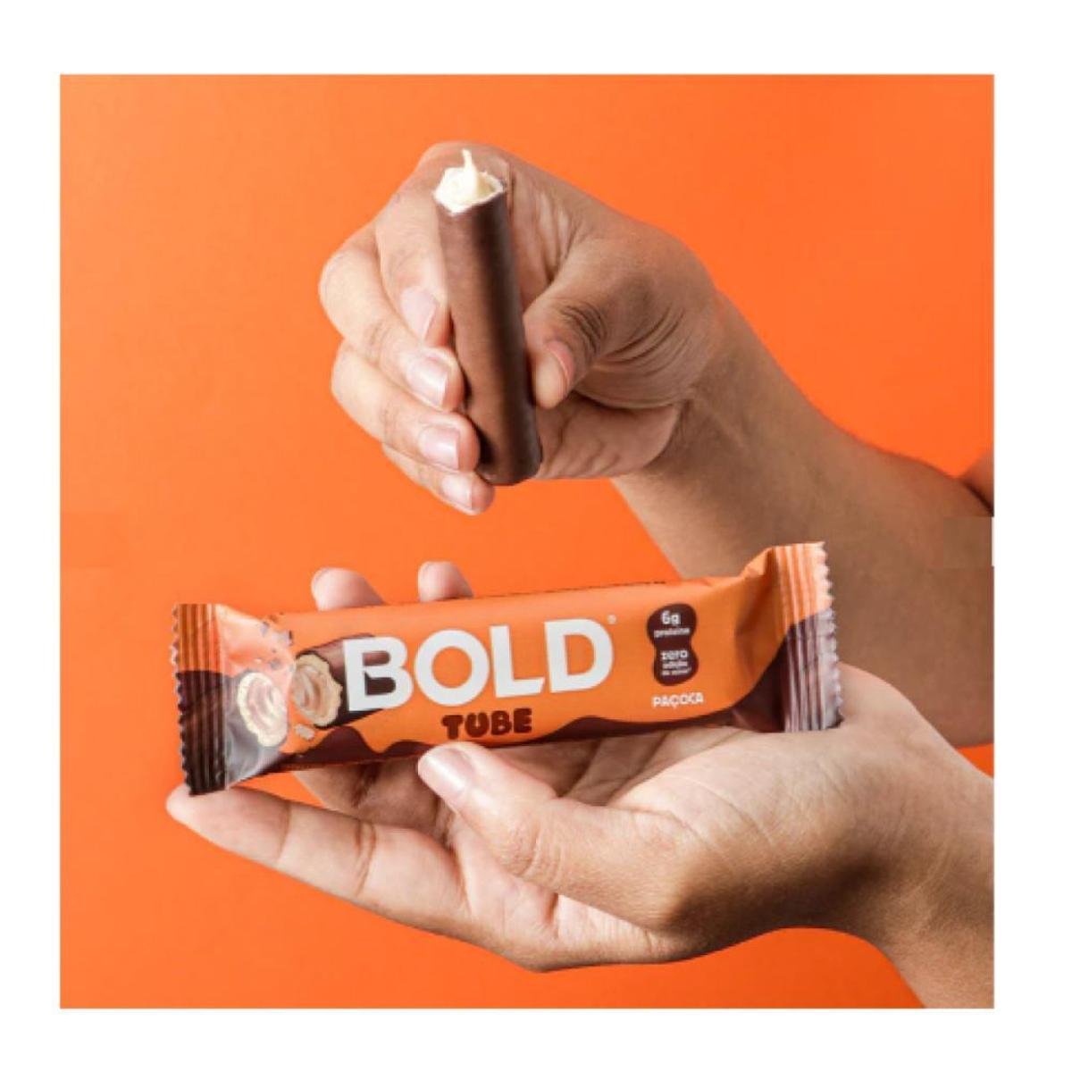 Bold Bar Tube 30g - Bold Snacks - 6g De Proteína - caixa 12 Barrinhas ...