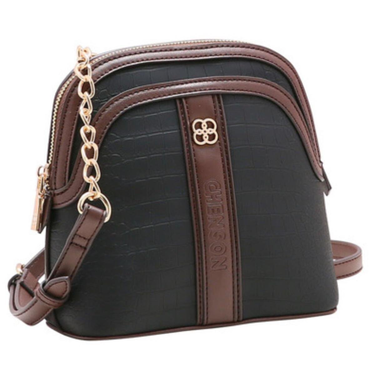 Bolsa Chenson Pequena Transversal 83752 Feminina - Preto | Netshoes