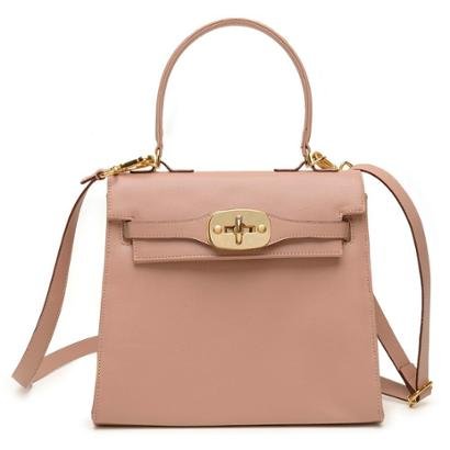 Bolsa Feminina Mão Transversal Bia Rose - Rosa | Netshoes