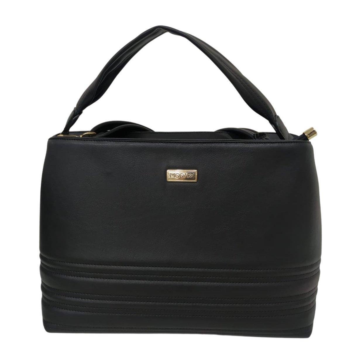 BOLSA MODARE CASUAL 70015.2 - Preto | Netshoes