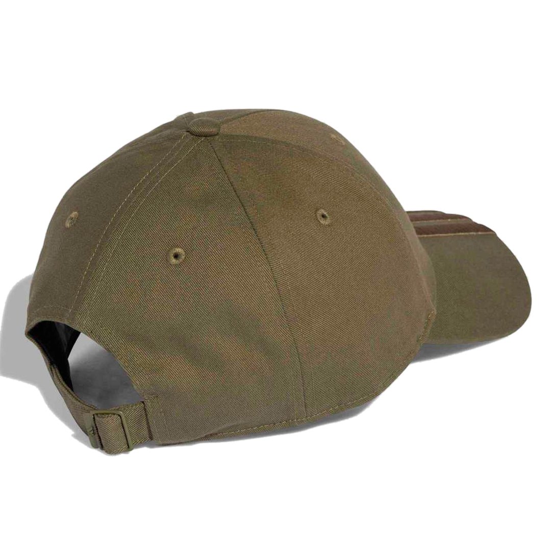 Boné Aba Curva Adidas 3 Listras Strapback - Marrom | Netshoes