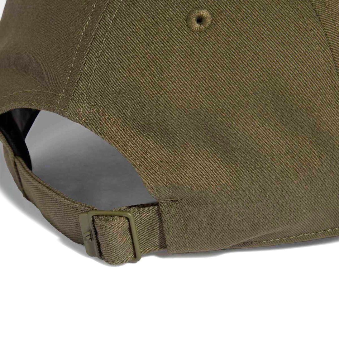 Boné Aba Curva Adidas 3 Listras Strapback - Marrom | Netshoes