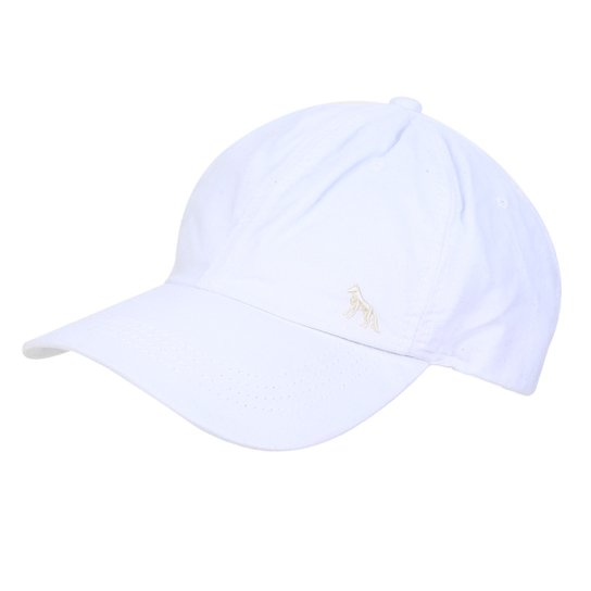 Boné Acostamento Aba Curva Bordado Mini - Branco | Netshoes