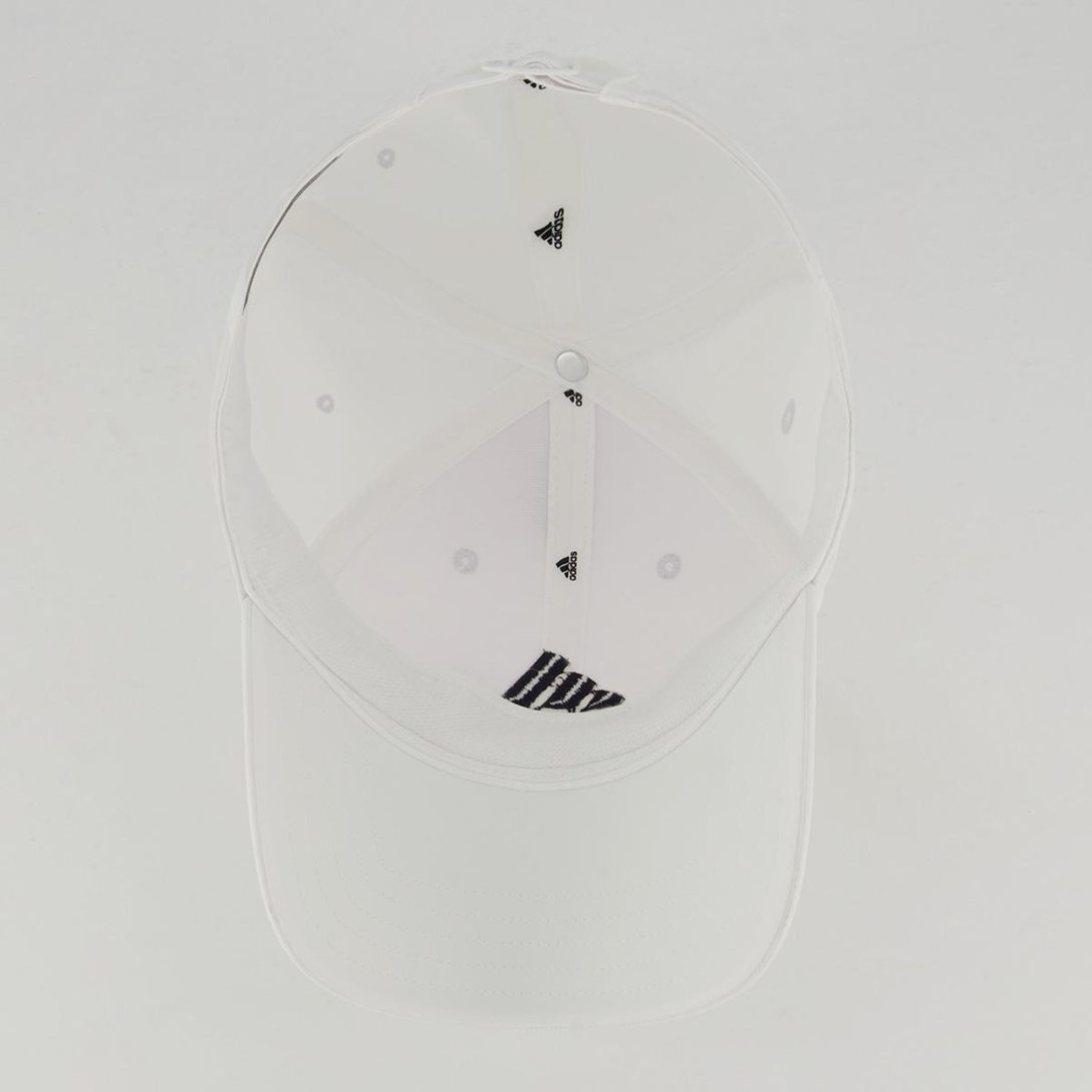 Boné Adidas Sportswear Logo Feminino Branco e Preto - Branco | Netshoes