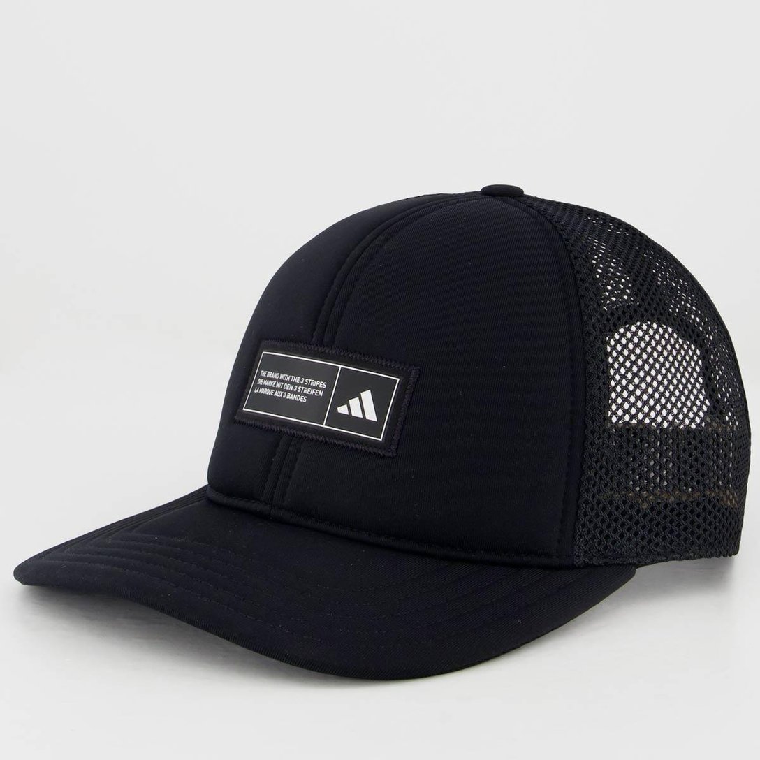 Boné Adidas Truck Preto - Preto | Netshoes