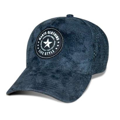 Boné Americano Suede Perfurado Mants Clothing MT2118 - Café | Netshoes