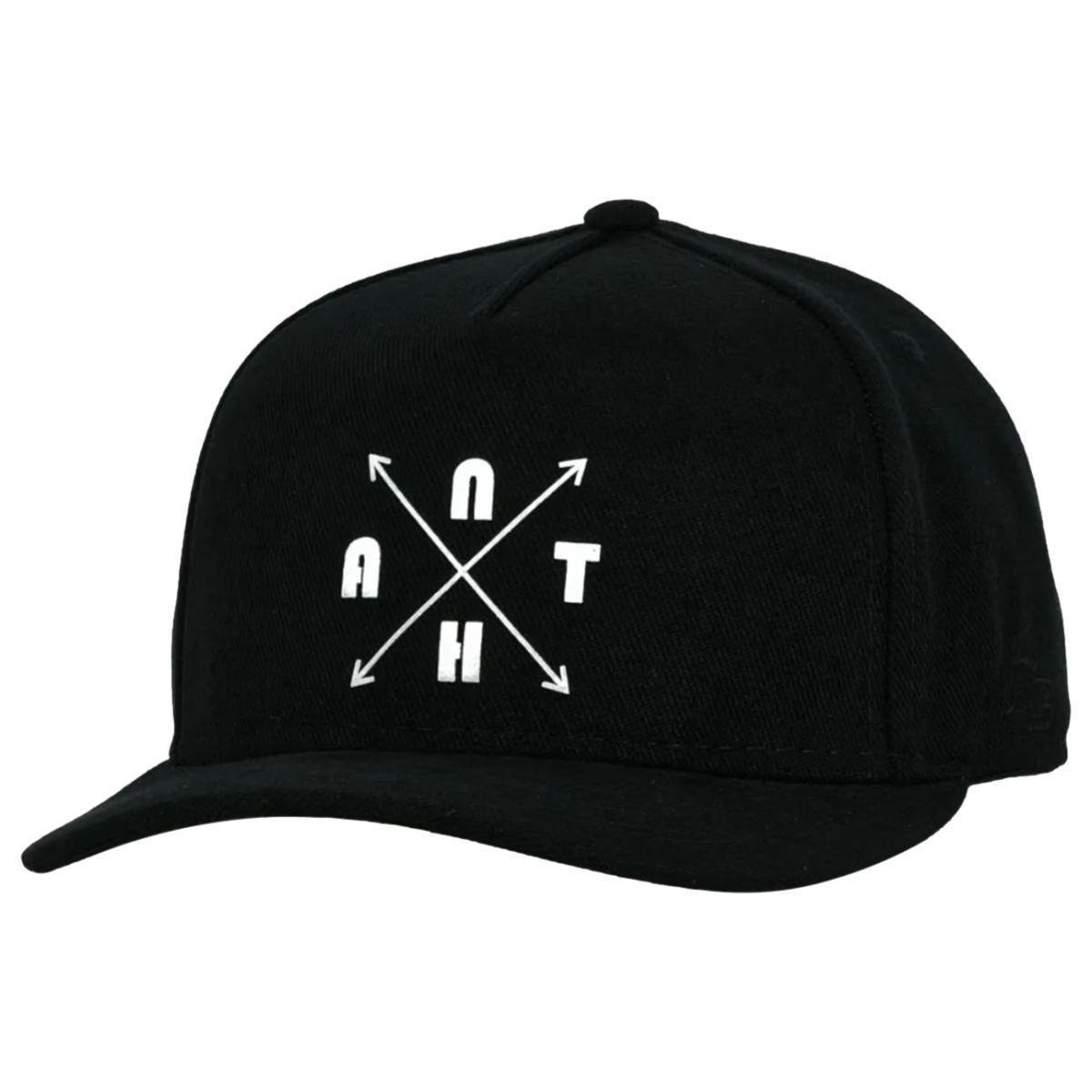 Boné Anth Co Aba Curva Snapback Amizade Seta Preto Aberto - Preto ...
