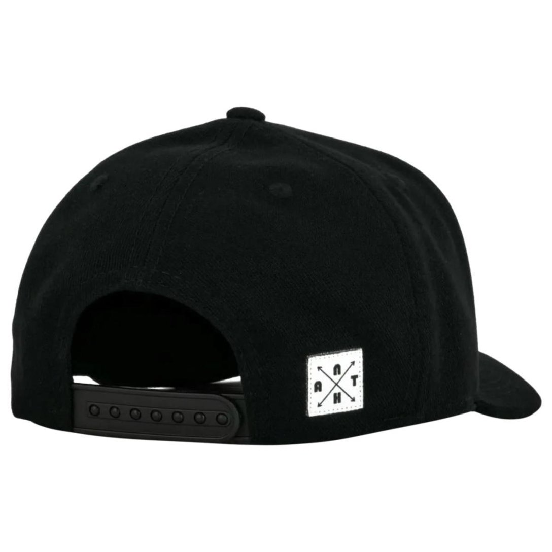 Boné Anth Co Aba Curva Snapback Amizade Seta Preto Aberto - Preto ...
