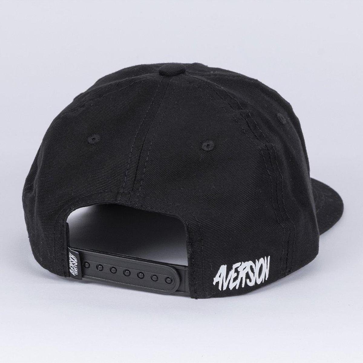 Boné Aversion Snapback Desestruturado Aba Reta - Model Outdoor - Preto ...