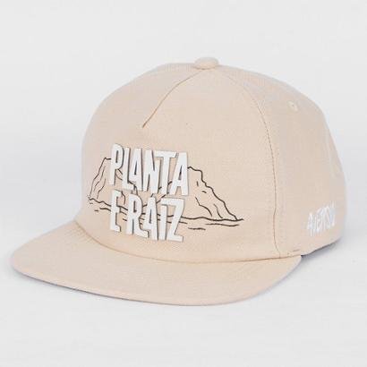 Boné Aversion x Planta e Raiz Snapback Desestruturado Aba Reta - Model ...