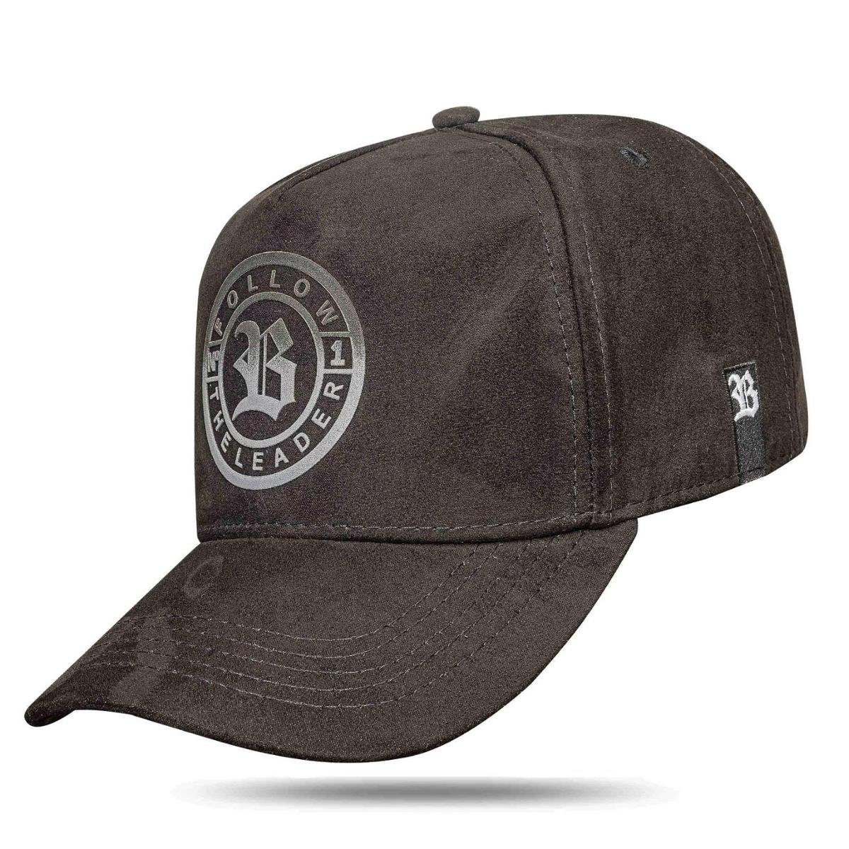 Boné BLCK Brasil Aba Curva Snapback Suede Sublimado Follow - Preto | Netshoes
