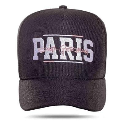 Boné BLCK Brasil Snapback PSG Paris Saint Germain Bordado - Preto ...