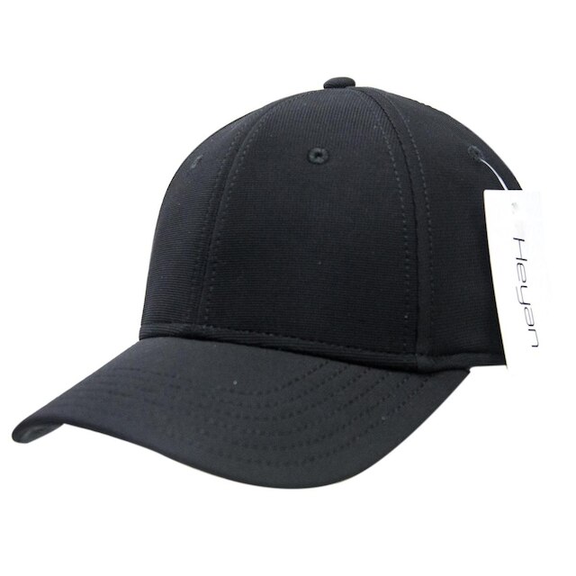 Boné Bombeta Heyan Aba Curva Fechado 6 Gomos Masculino - Preto | Netshoes
