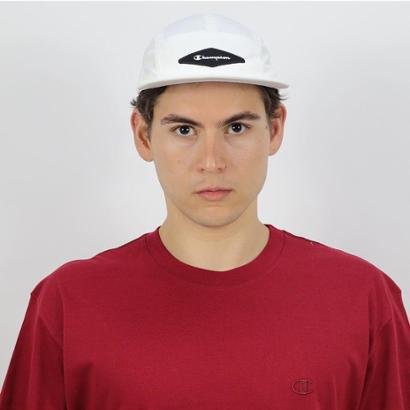 Bone Champion Five Panel Micro Label Champion H2005B Labelchp - Branco ...