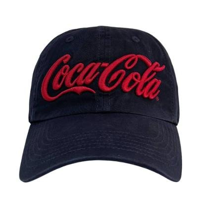 Boné Coca Cola Basico Bordado Frontal Julia Pt Azul - Azul | Netshoes