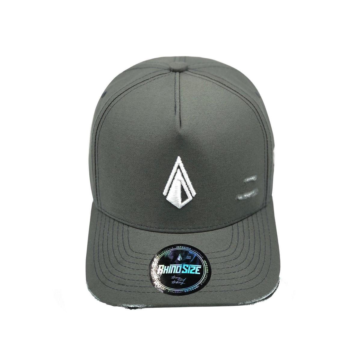 Bone E-stars Baseball Aba Curva - Chumbo | Netshoes