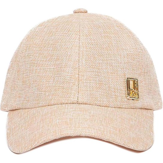 Boné Easy Lança Perfume Metal Feminino - Bege | Netshoes