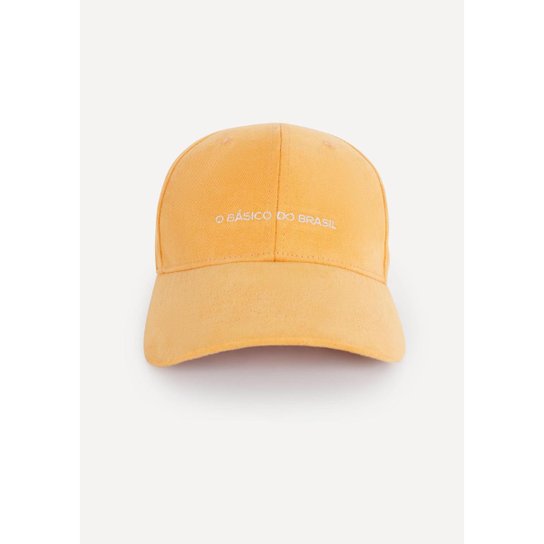 Boné Feminino Aba Curva Hering - Laranja | Netshoes