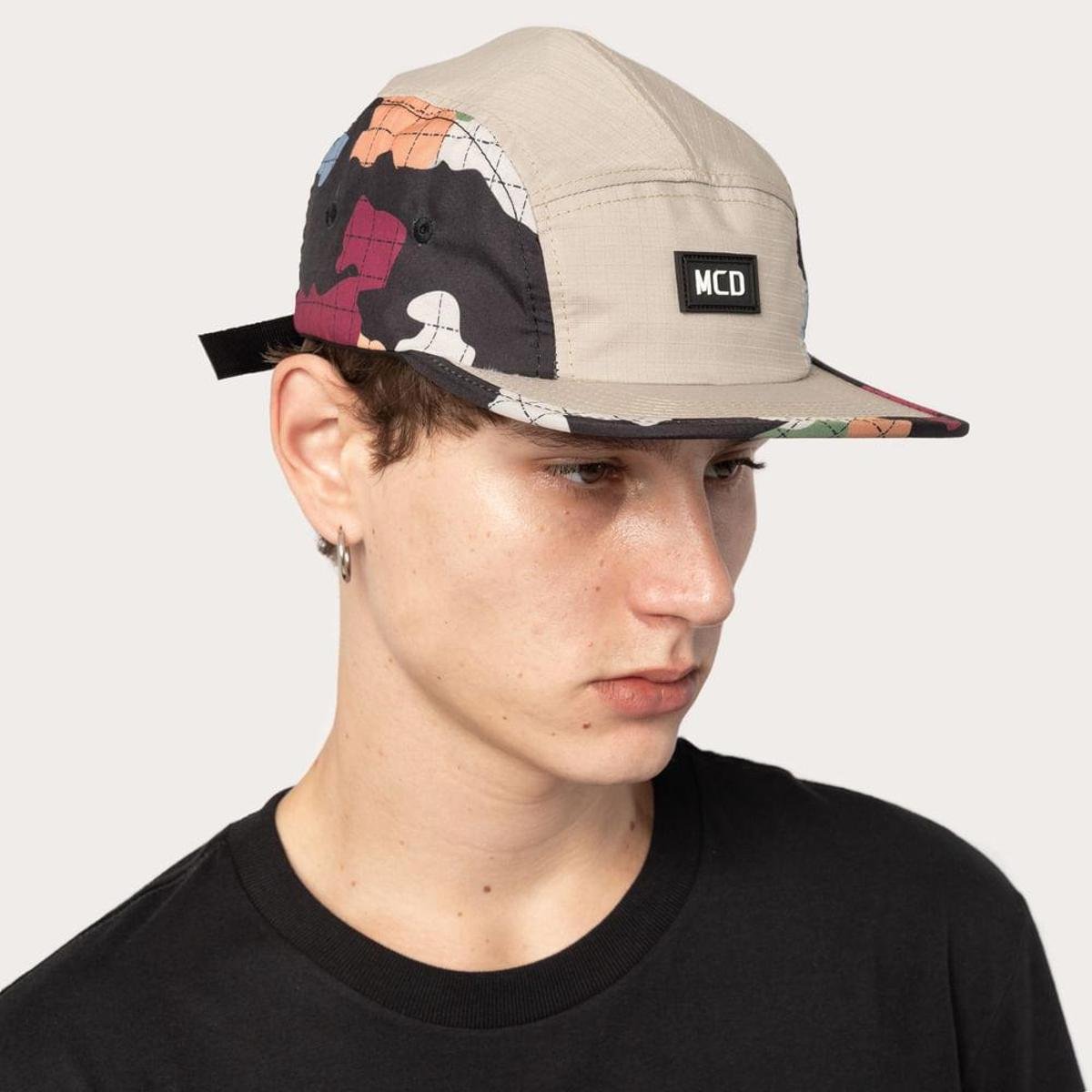 Boné MCD Five Panels Camu Mcd - Bege | Netshoes