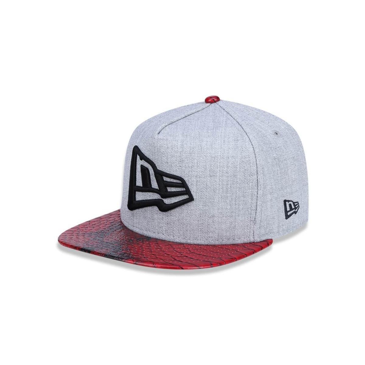 BONÉ NEW ERA 59FIFTY A-FRAME FECHADO - Cinza | Netshoes