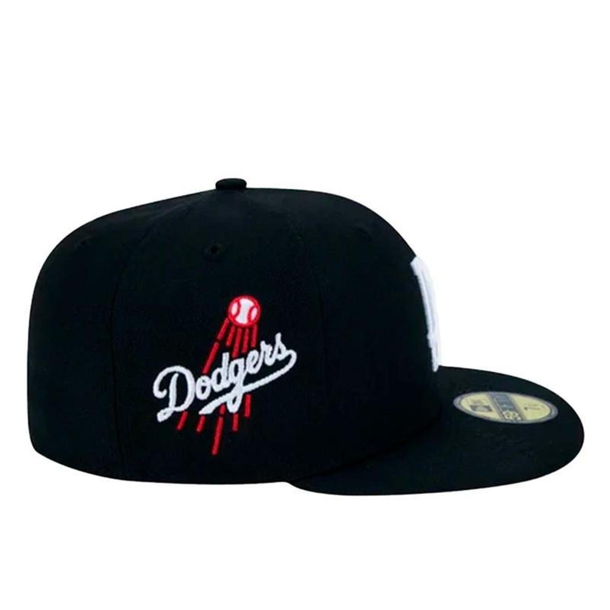 Boné New Era 59fifty MLB Los Angeles Dodgers Collab - Preto | Netshoes