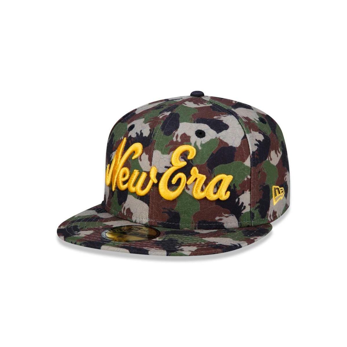 BONÉ NEW ERA 59FIFTY NEW ERA LETTERING FECHADO - Verde | Netshoes