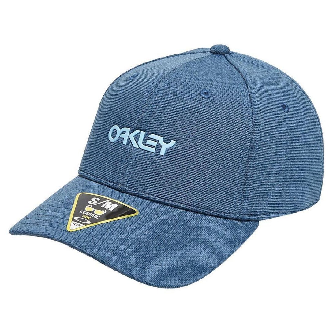 Boné Oakley 6 Panel Stretch Oakley Metallic - Azul | Netshoes