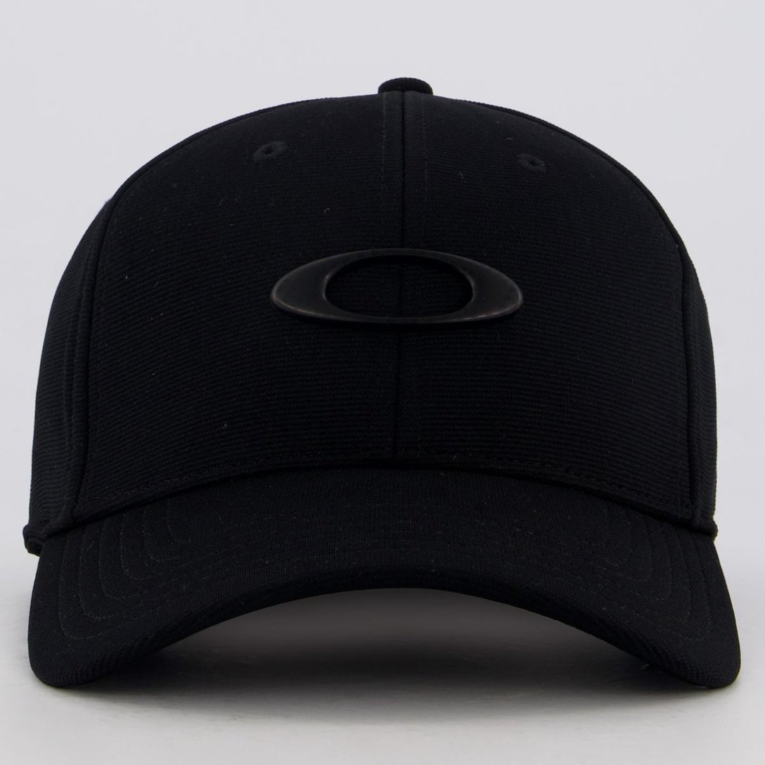 Boné Oakley Tincan Carbon Unissex - Preto | Netshoes