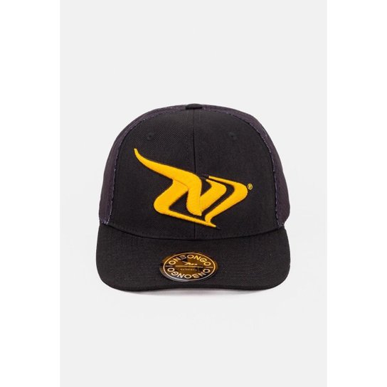 Boné Onbongo Aba Curva Masculino - Preto | Netshoes