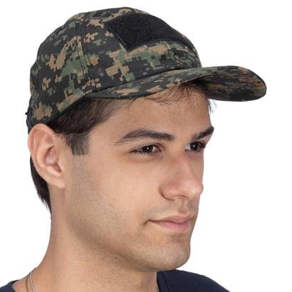 Boné Operator Tecido Ripstop Marpat Tamanho Único Bélica - Camuflado ...