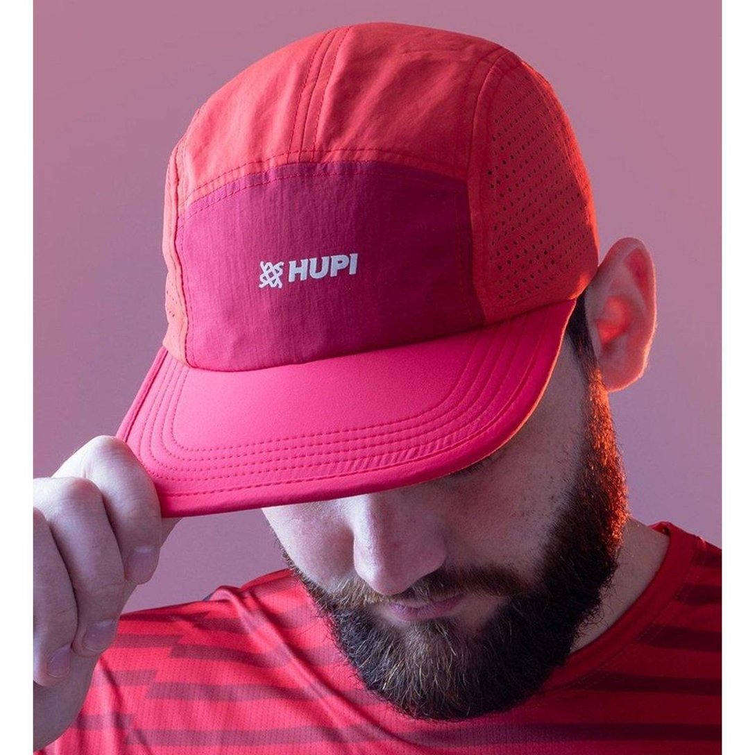 Boné para Corrida HUPI Run Supreme Air Vermelho - Vermelho | Netshoes
