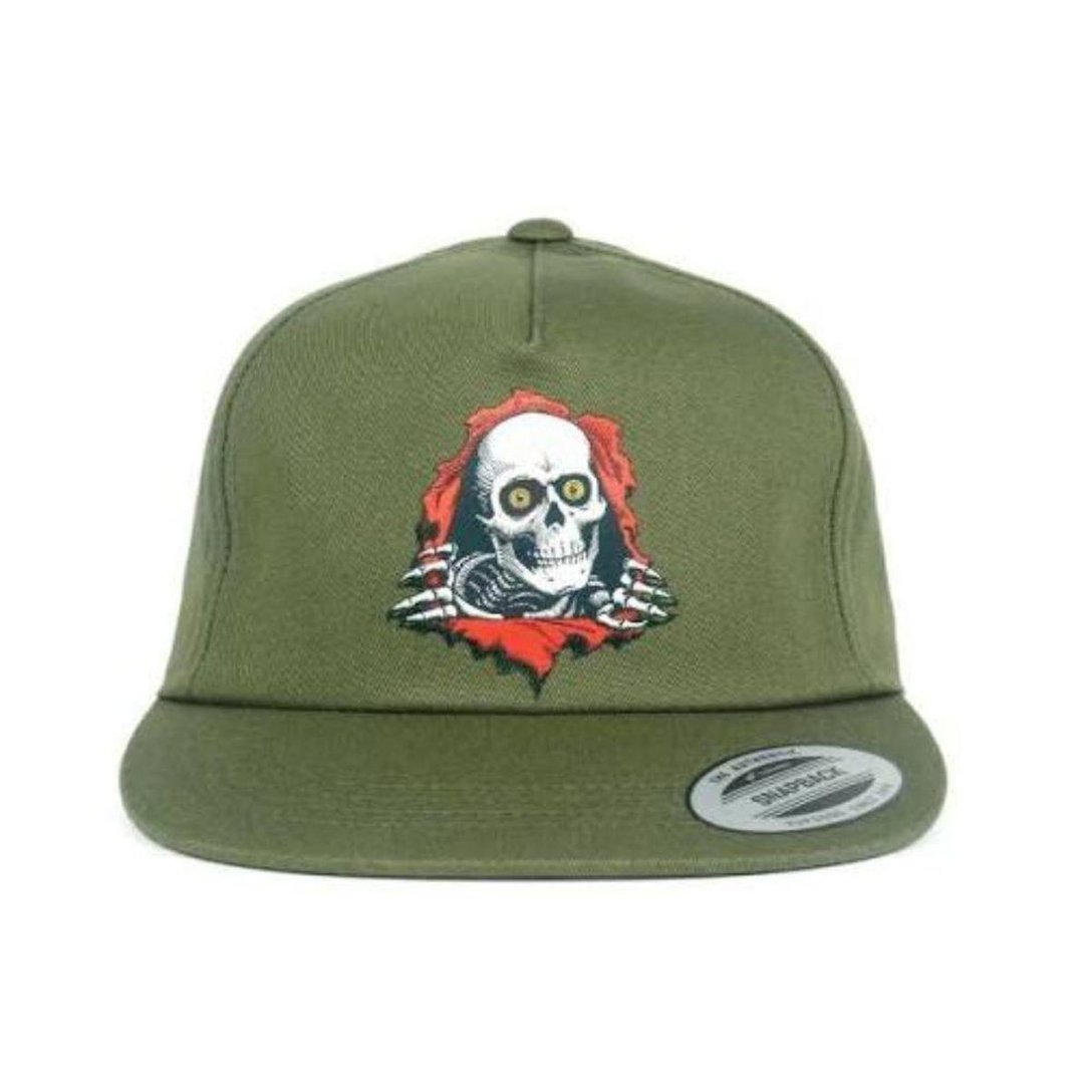 Boné Powell Peralta Powell Snapback Ripper 2 Verde Militar - Verde ...