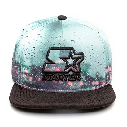 Boné Starter Aba Reta Snap Rain City - Azul | Netshoes