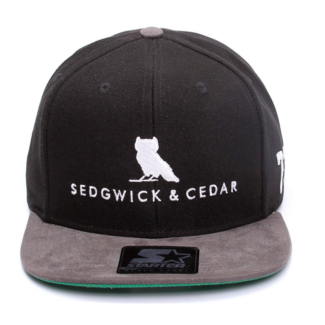 Boné Starter Aba Reta Snapback S&C - Preto | Netshoes