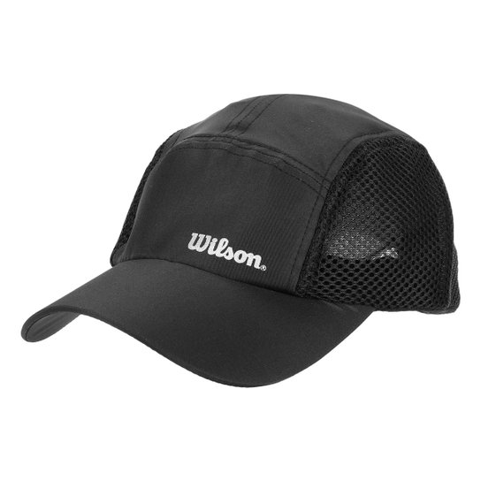 Boné Wilson Aba Curva Strapback Blade II - Preto | Netshoes