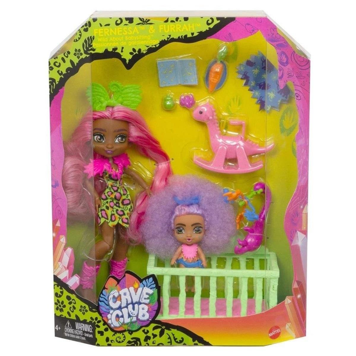 BONECA CAVE CLUB MATTEL - Branco | Netshoes