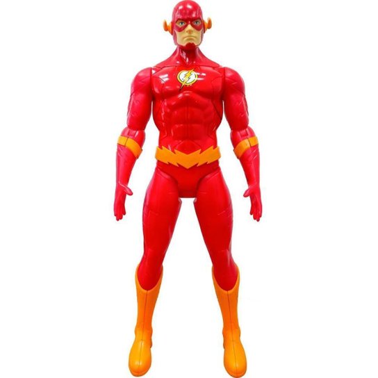 Boneco Flash Barry Allen Articulado e Som DC Comics Candide - Única ...