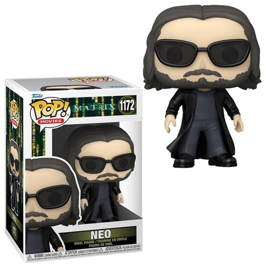 Boneco Funko-Pop Matrix Neo Keanu Reeves 1172 Trinity Morpheus - N/A ...