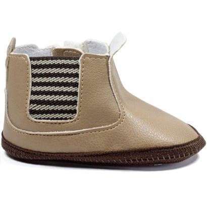Bota Bebê Keto Botina Menino 004033-212 - Marrom | Netshoes