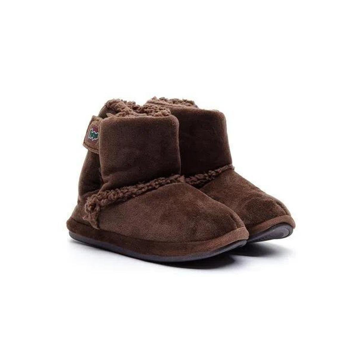 Bota botinha polar pantufa forrada marrom Bixo Ferpa - Marrom | Netshoes