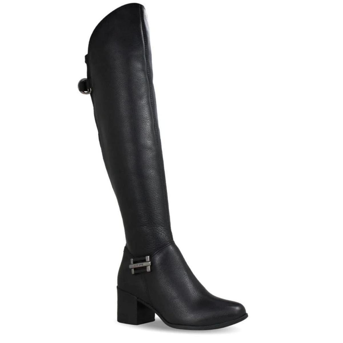 BOTA COURO CANO LONGO BOTTERO - TAM 34 AO 38 - Preto | Netshoes