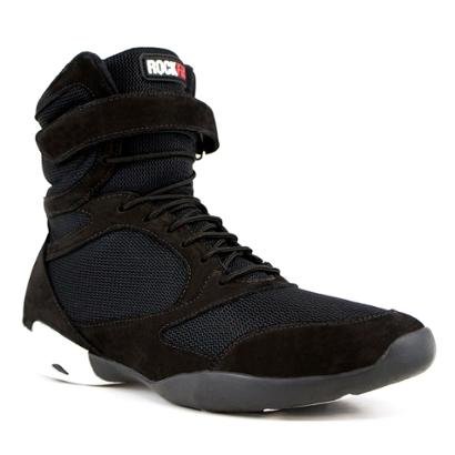Bota De Treino Rockfit Overall Em Couro - Preto | Netshoes