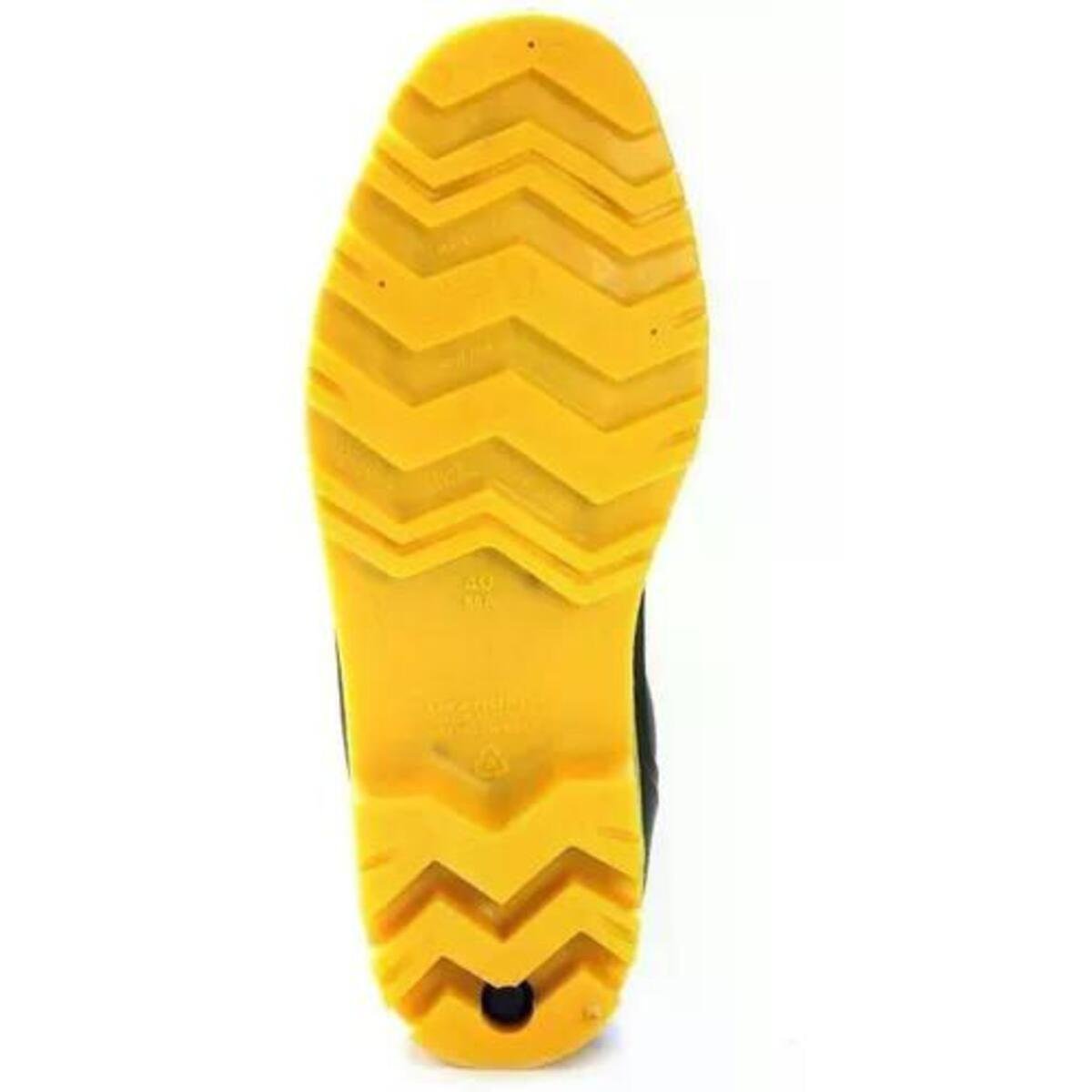 Bota Galocha Pega Forte Grendene II Borracha Antiderrapante - Preto ...