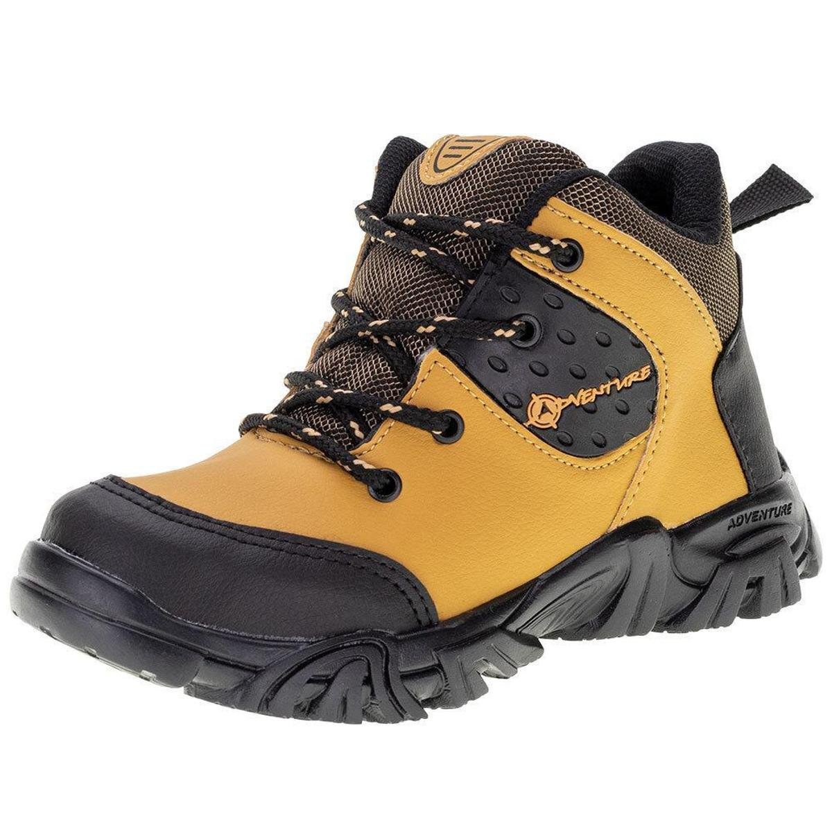 Bota Infantil Masculina Adventure Minipé - Mp2214 - Café | Netshoes